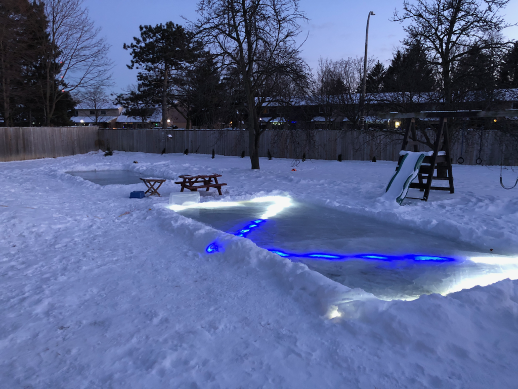Outdoor Rink Lighting Ideas | Shelly Lighting