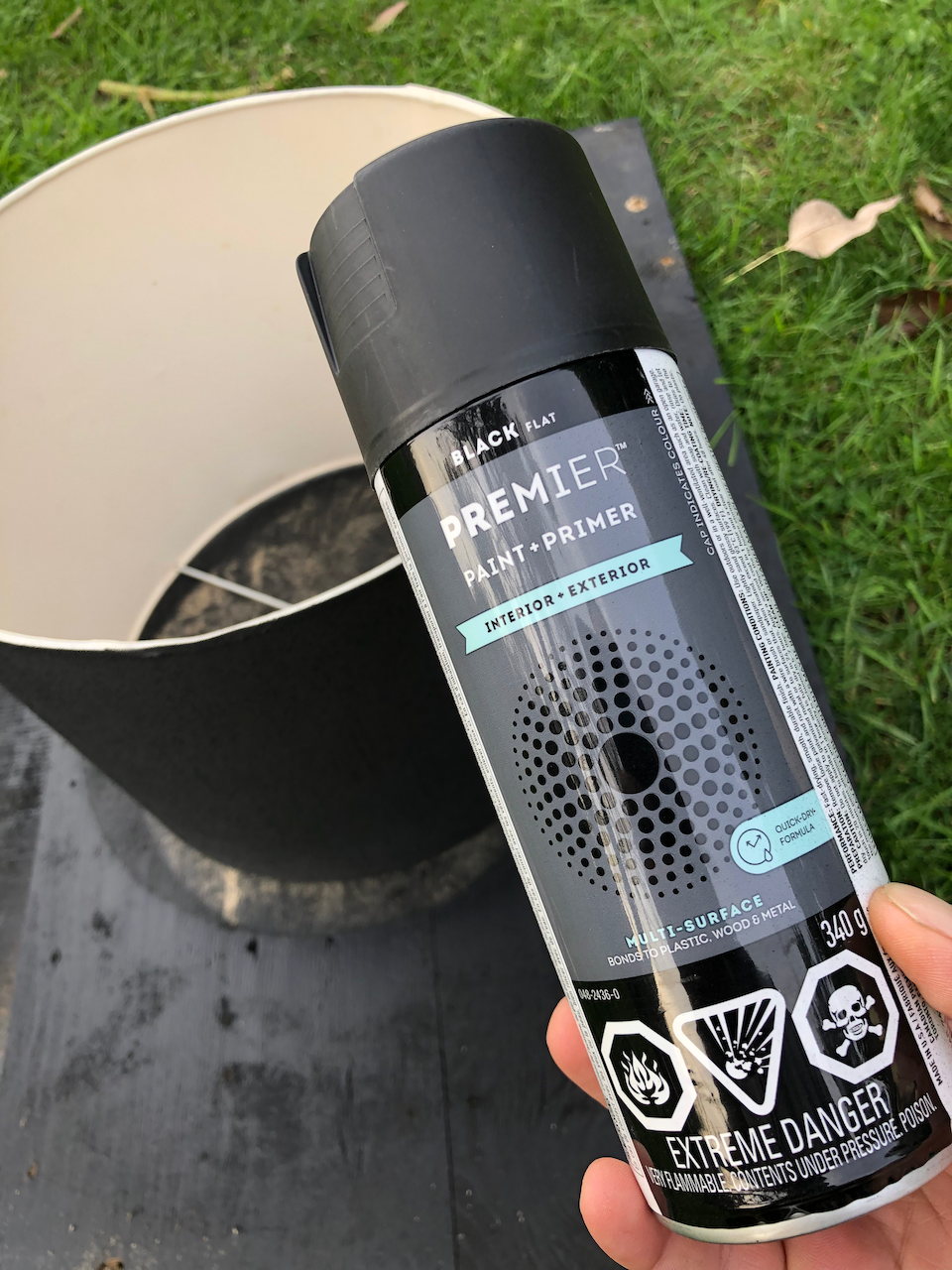 Can You Spray Paint Fabric Lamp Shades You Sure Can And The Results can-you-spray-paint-fabric-lamp-shades-you-sure-can-and-the-results